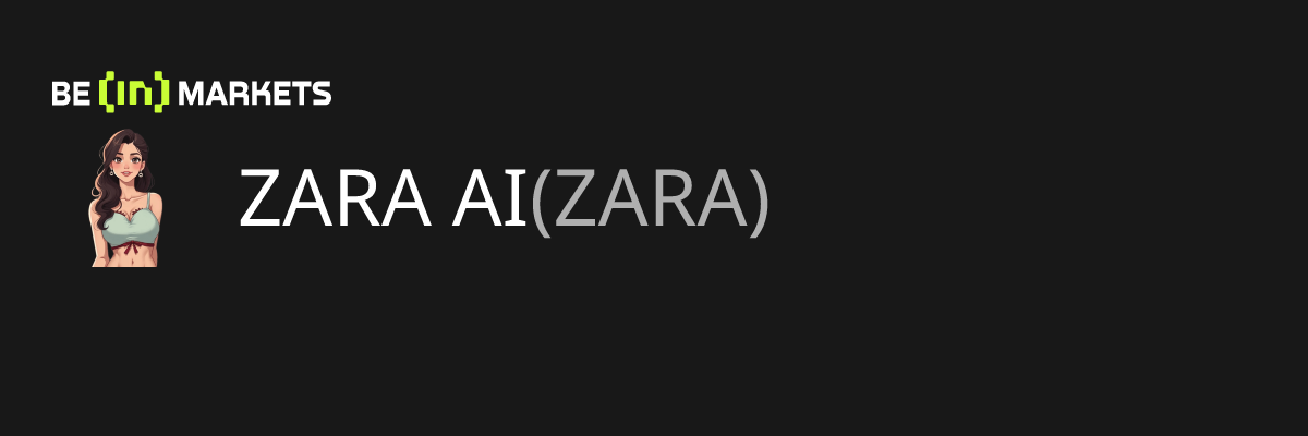 Курс ZARA AI (ZARA) к доллару на сегодня, цена, капитализация, графики